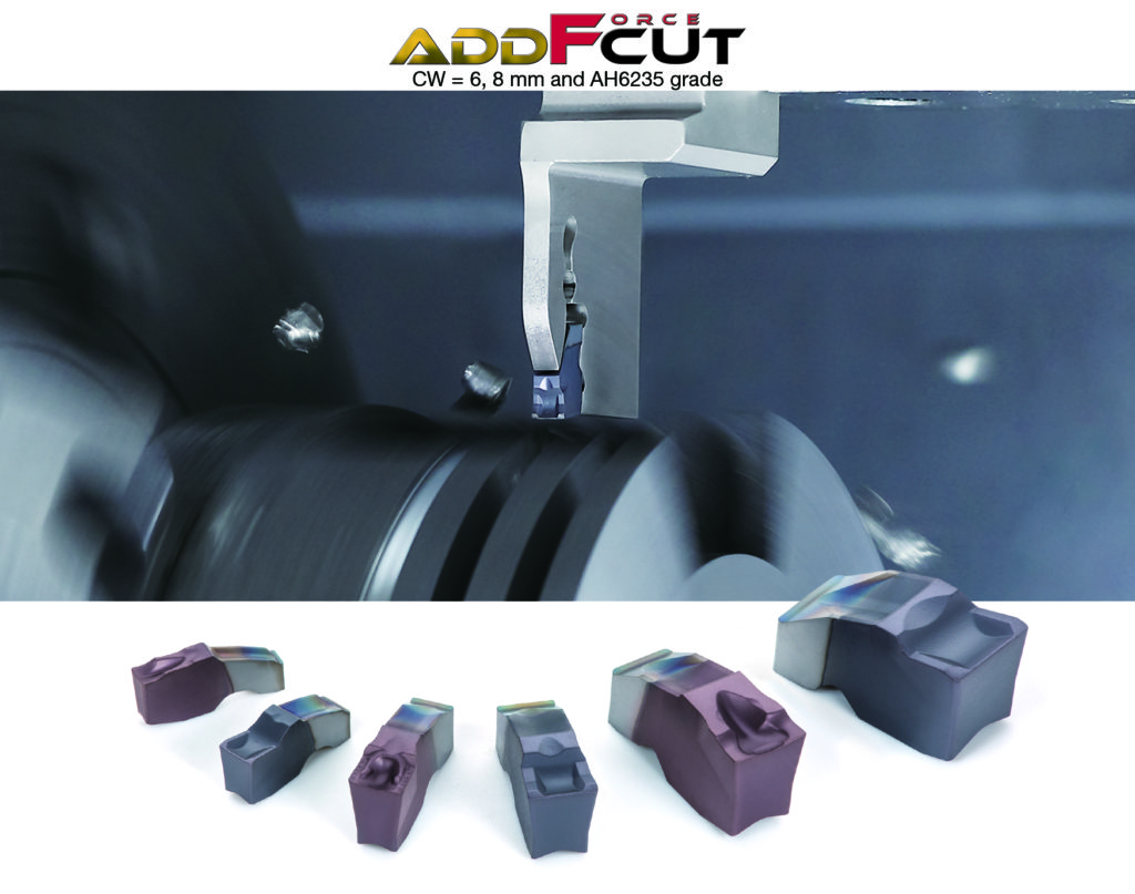 タンガロイ/「高性能深溝入れ・突切り加工用工具『AddForceCut』に 溝幅6&8mmインサートとAH6235材種を追加」 | ことラボSTI